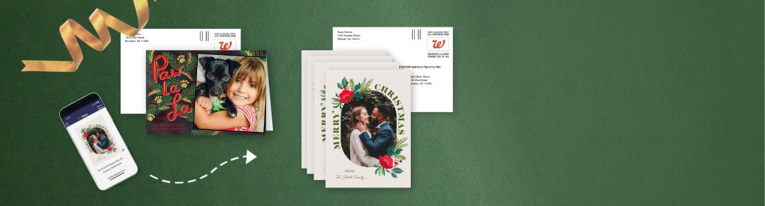 Christmas Photo Cards - Create Holiday Photo Cards | Walgreens Photo